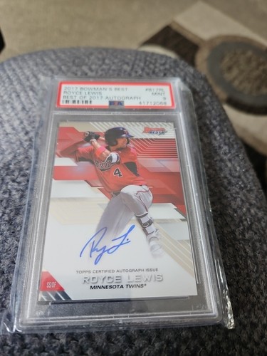 2017 Bowman's Best Royce Lewis Auto Autograph PSA 9 | eBay