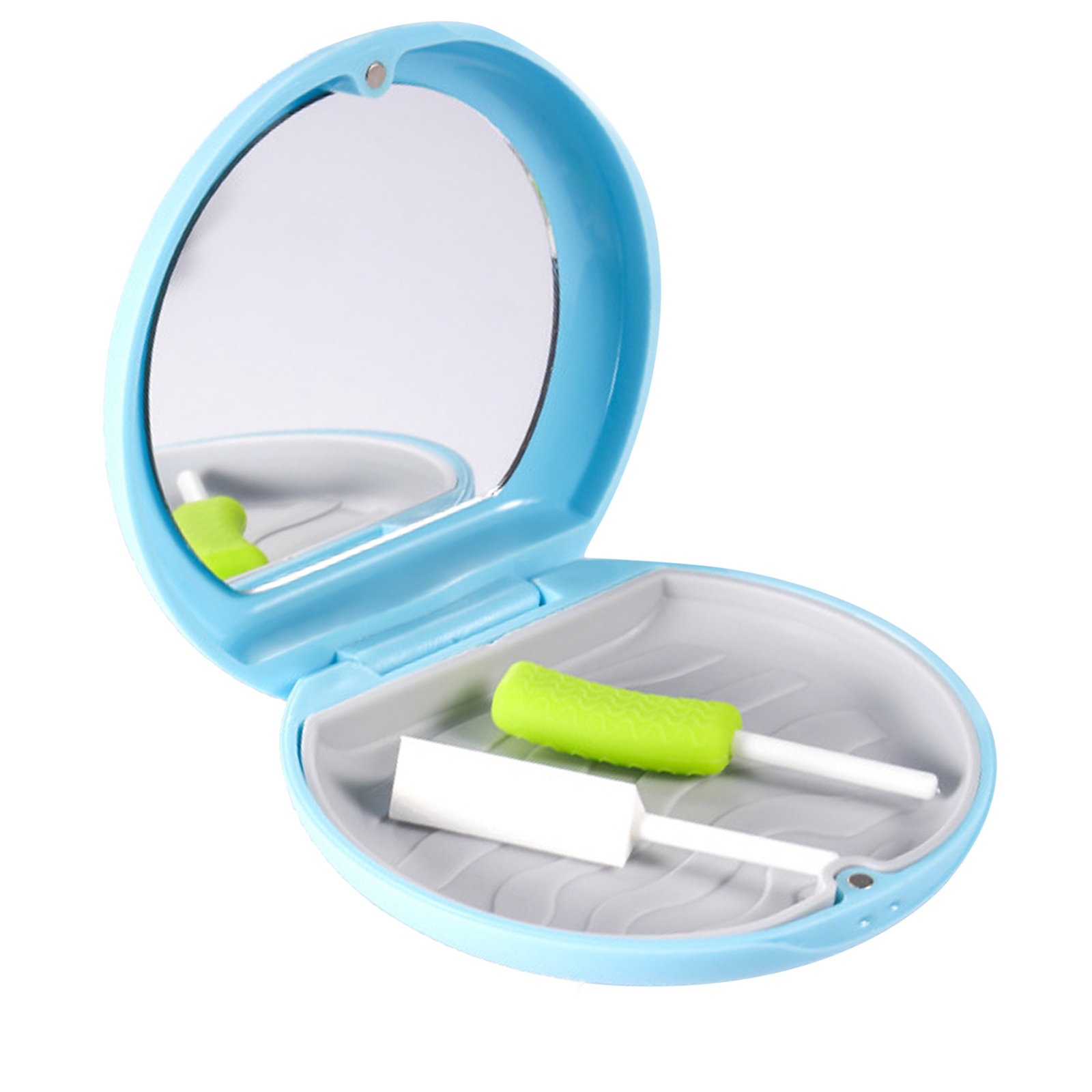 Home Travel Brace Container Tooth Trunk Denture Box Anti Slip Gift With ...