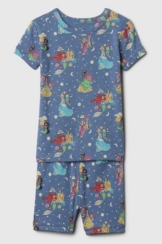 NWT Baby Gap Toddler Girls Short Pajamas Disney Princess u pick size | eBay