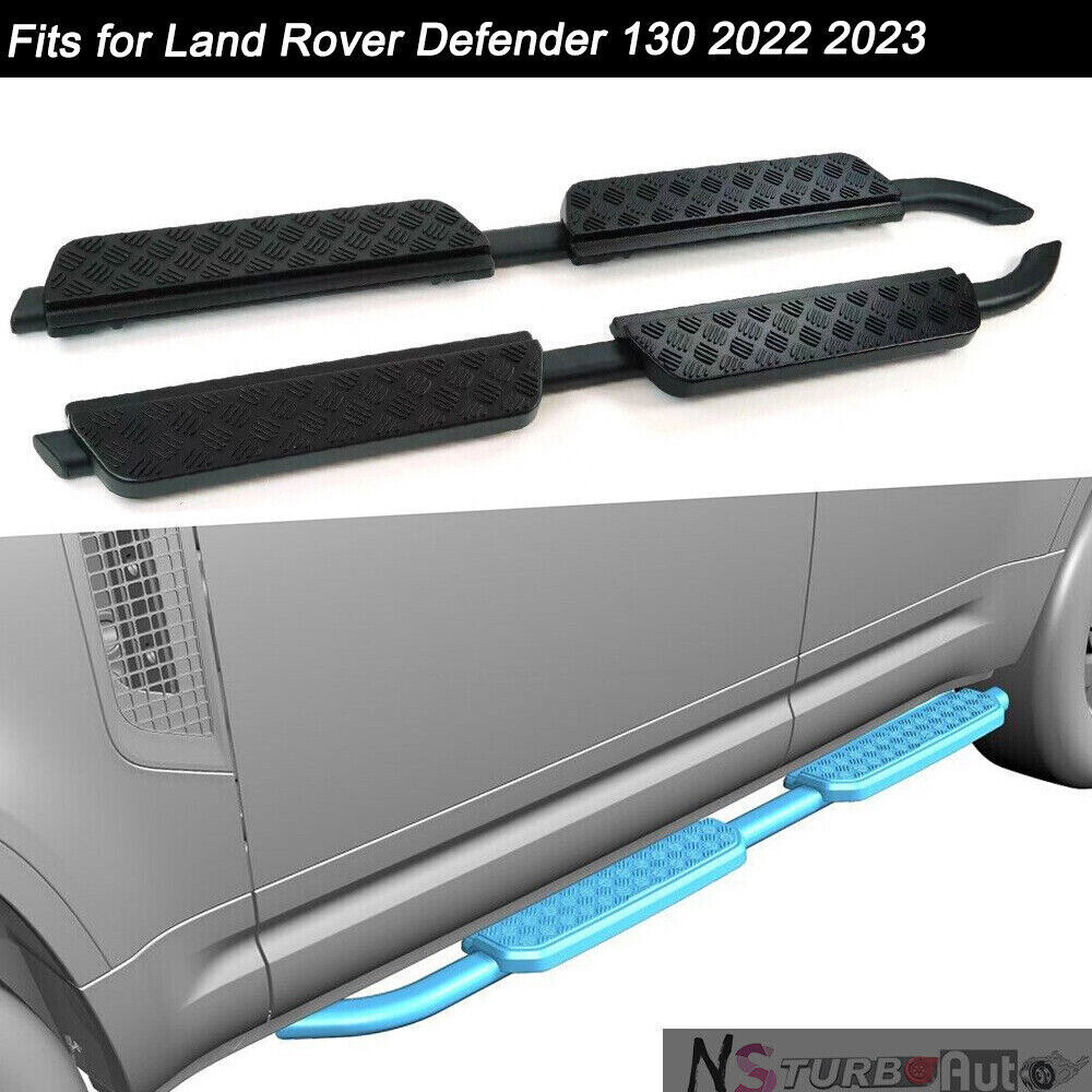 2pcs Fits for Land Rover Defender 130 2022 2023 Running Board Nerf Bar ...
