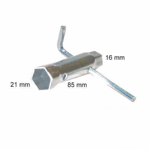 Spark Plug Tool Sw16/21 2 In 1 With Angled Handle JMP Length: 90.0 Mm ...