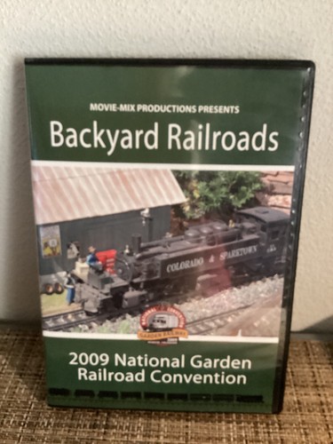 Railroad DVD Backyard Railroads 2009 National Garden Convention vol 1,2 ...