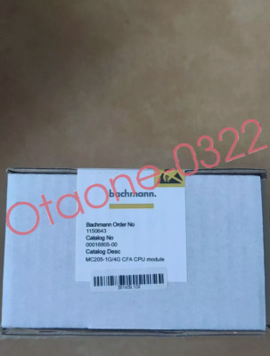 1PCS NEW Bachmann MC205-1G/4GB CFA CPU module Fast Shipping Via Fedex/DHL | eBay