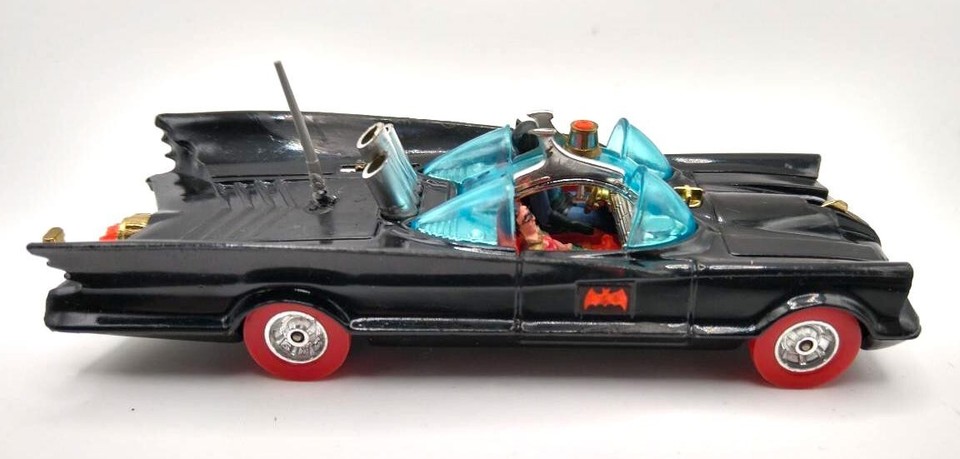 Corgi 267 Batman Batmobile Red Tires Whizz Wheels 1972 Vintage ...