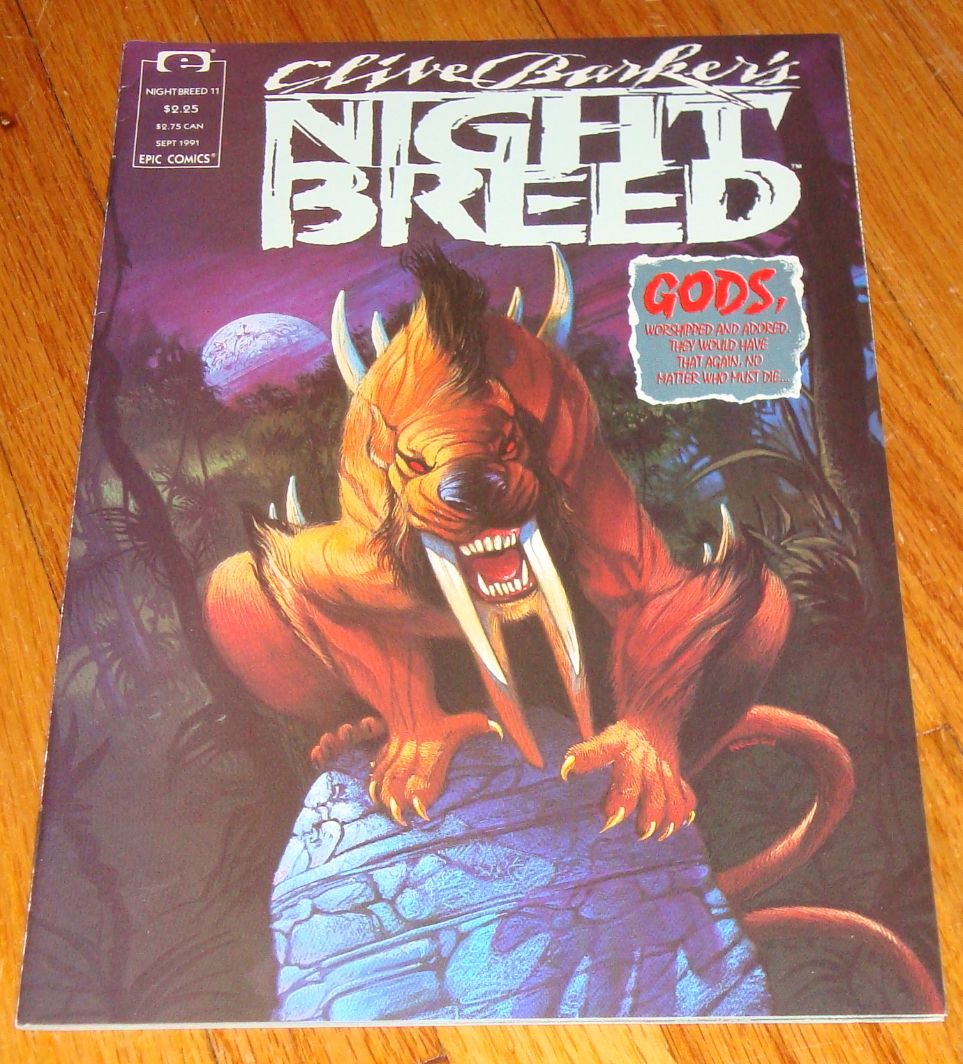 1990 Clive Barker's Nightbreed #11 1st Print | eBay