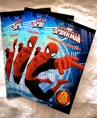 MARVEL Ultimate Spider-man Personalized Sticker Sheet, 3 full packs | eBay