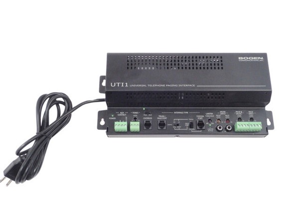Bogen UTI1 Single Zone Paging Controller for sale online | eBay