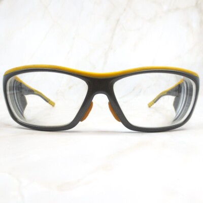 Titmus Safety Eyeglasses Frame Z87-2 SW07 Men's Black Yellow Wrap 60-13 ...