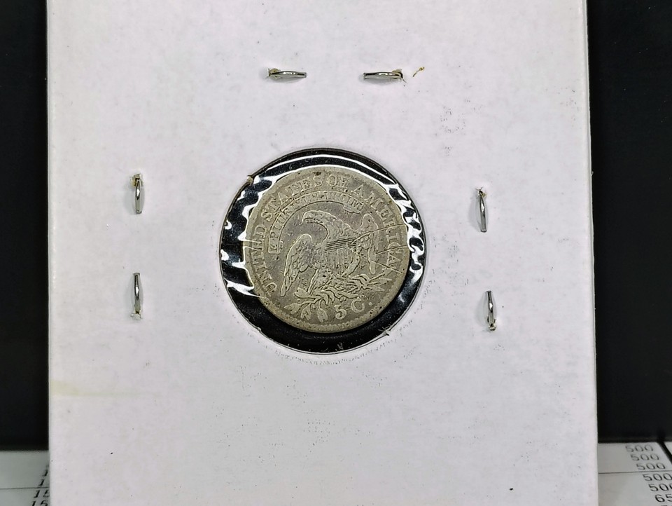 1829 Capped Bust Half Dime 89% Silver! Beautiful!!! +1 Free Tube of ...