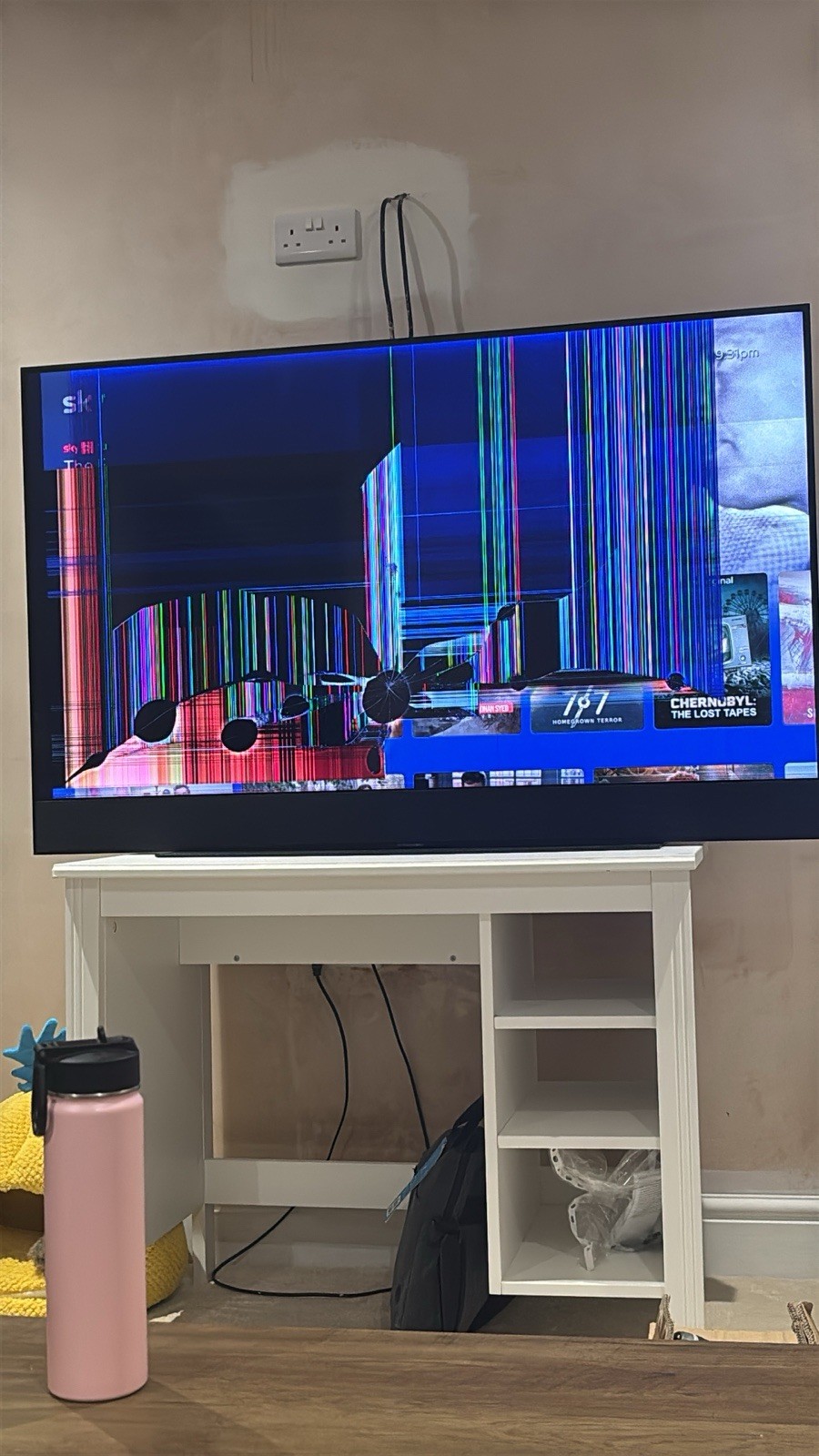 Sky Glass 55-inch TV Broken Screen for Spares Or Repair See Description ...