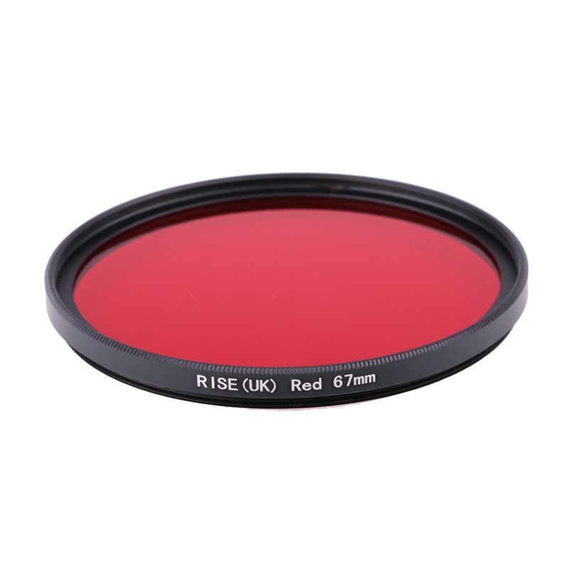 67mm Full Red Color Dive Lens Filter for all DSLR SLR Camera Lens with ...