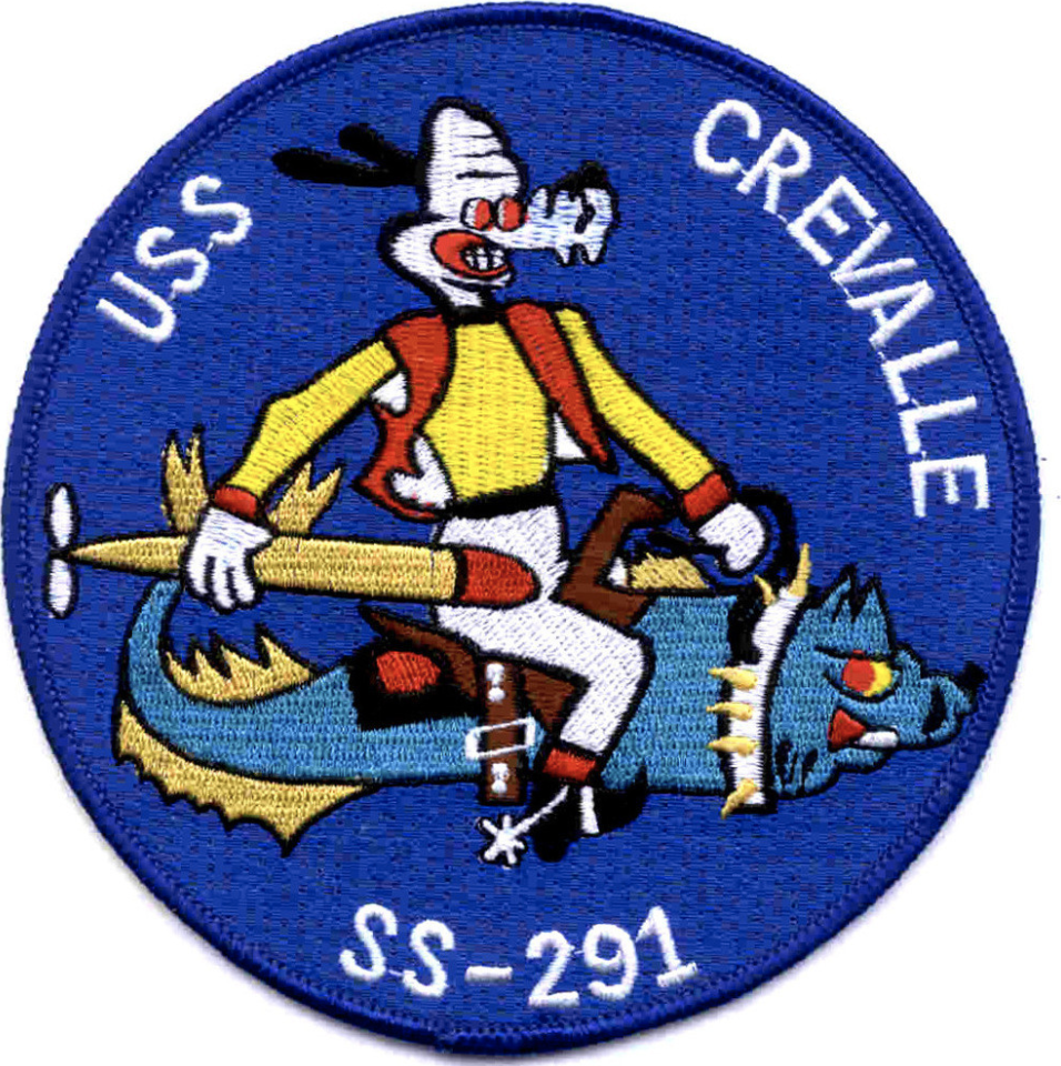 5" NAVY USS SS-291 CREVALLE EMBROIDERED PATCH | eBay