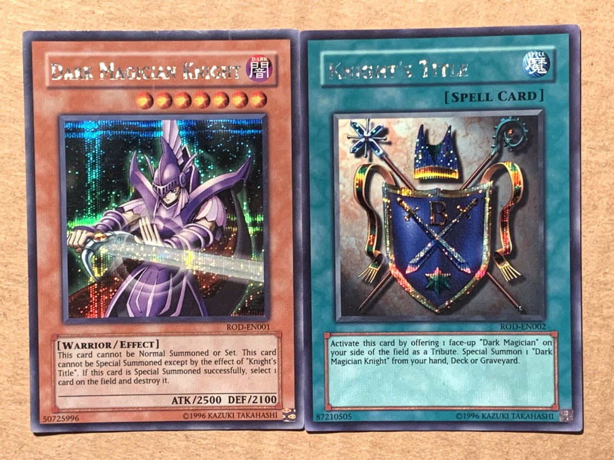 Yugioh Cards Dark Magician Knight Yu Gi Oh! Duel Links First Time!
