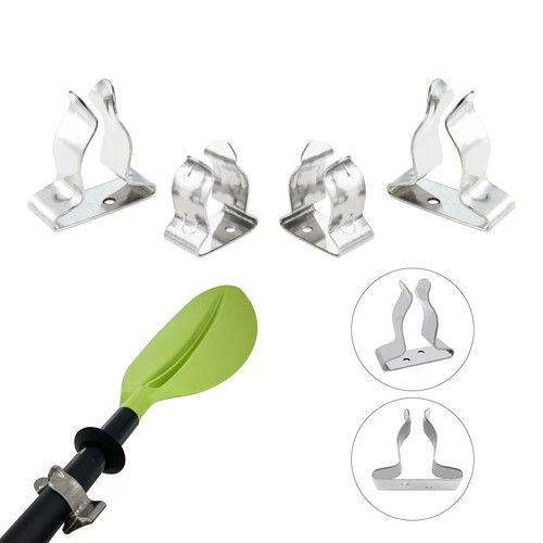 2Pcs 304 Stainless Steel Boat Hook Holder Clips Marine Hardwares 28 ...