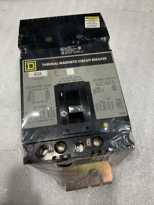 FH36060 SQD 3 POLE 60AMP 600V (2 YEAR WARRANTY) | eBay
