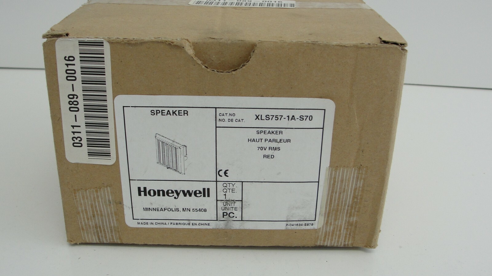 Honeywell XLS757-1A-S70 speaker haut parleur 70v rms red new | eBay