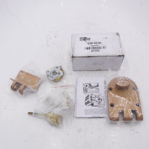 Kaba ilco Single Cylinder Jimmy Proof Lock/ Deadbolt With Keys 530-53 ...