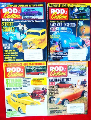 4 "ROD & CUSTOM" MAGAZINES ~ 1997 AND 1999 ISSUES ~ J | eBay