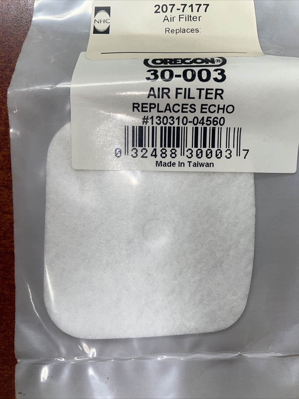 Oregon 30-003 Air Filter Replacement for Echo 130-310-04560 | eBay