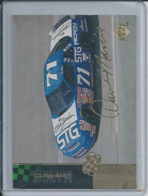 1995 Upper Deck Motorsports Gold Signature # 107 Dave Marcis Nascar ...