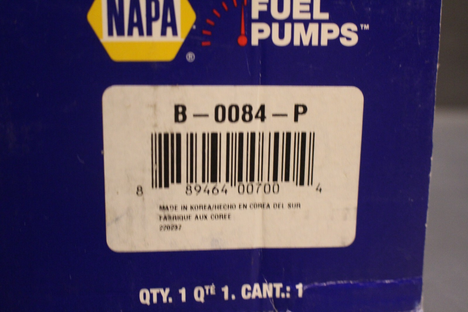 Napa Fuel Pumps B-0084-P Fuel Pump Mechanical Type for 1953 Chevy ...