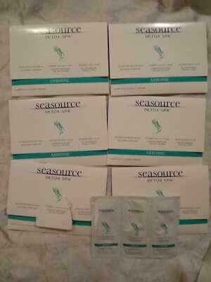 ARBONNE SEASOURCE DETOX SPA PACKETS LOT OF 6 SETS TRAVEL SIZE | eBay