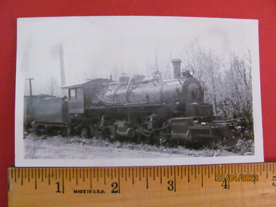 DEEP RIVER LOGGING CO RAILROAD 2-4-4-2 LOCOMOTIVE #7 SKOOKUM" PHOTO ...