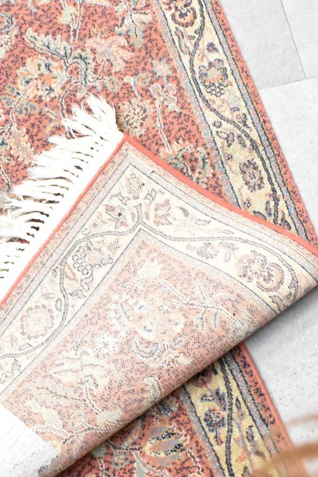 Set Of Floral Pink And White Rugs 120 X 60 / 160 X 80 Cm | eBay UK