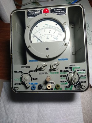 MILITARY MULTIMETER TS-505D/U VINTAGE TESTER FOR COLLECTORS VERY NICE ...