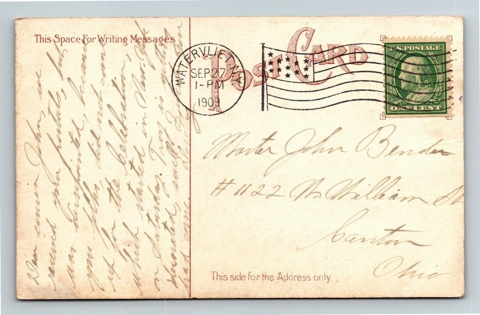 Ships -Steamer Robert Fulton, Hudson River Day Line, c1909 Vintage ...