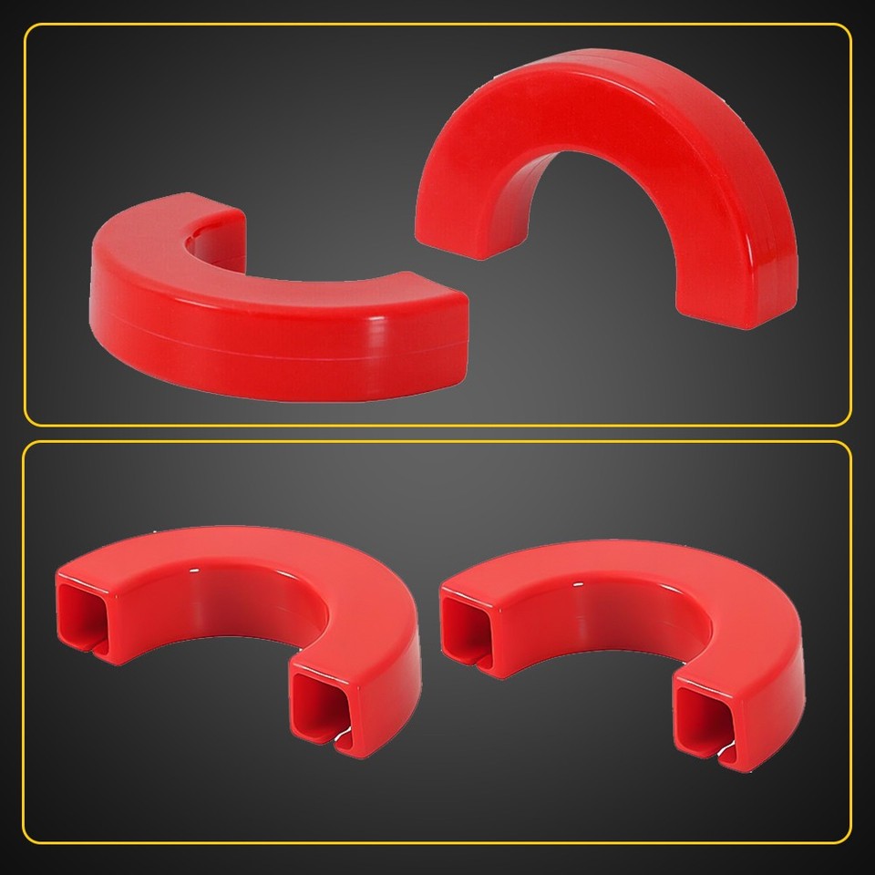 Front Bumper Hook Tow Eye Cover Cap ABS D-Ring For 2007-24 Chevy ...