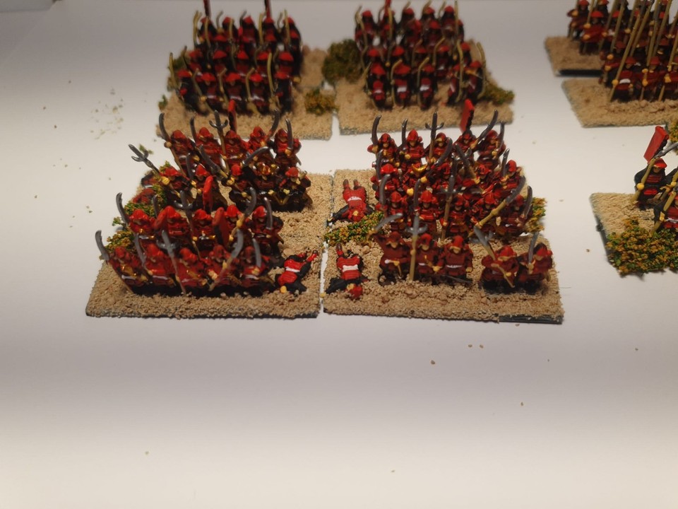 Wargames Atlantic Samurai 10mm takeda Army Fully Painted And Based with ...