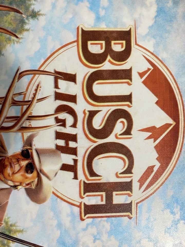 Busch Light Beer Donald Trump Metal Sign - Hunters - Hunting Fishing ...