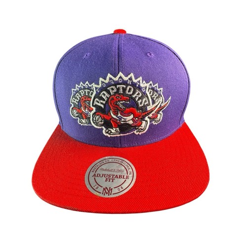 Toronto Raptors Mitchell & Ness Triple Stack Logo Hardwood Classics ...