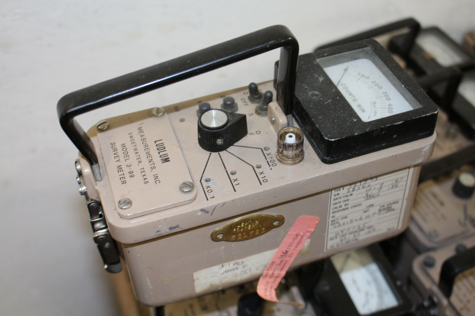 LUDLUM 3-99 SURVEY METER | eBay