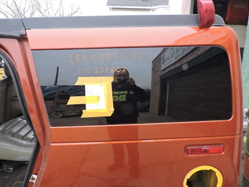 2004 HUMMER H2 REAR DRIVER QUARTER GLASS | eBay