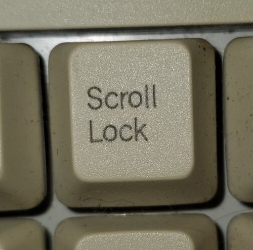 Scroll Lock Key Only For Micro Innovations Keyboard Replacement Part | eBay
