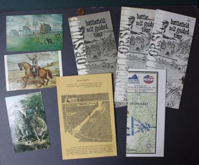 Chancellorsville Virginia Civil War Battlefields EIGHT brochure ...