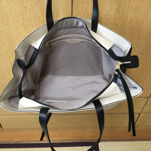 Tous tote bag Exterior Color:Cream 41cm-32cm/28cm/14cm Used EXC From ...
