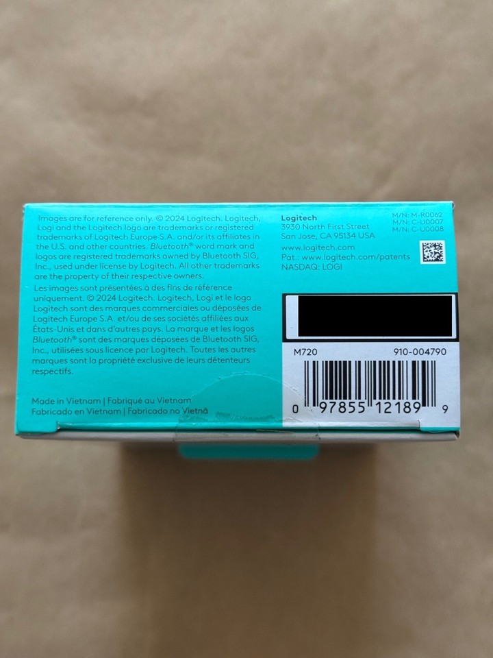 NEW LOGITECH M720 TRIATHLON WIRELESS MOUSE 910-004790 NEW 2025 RETAIL ...