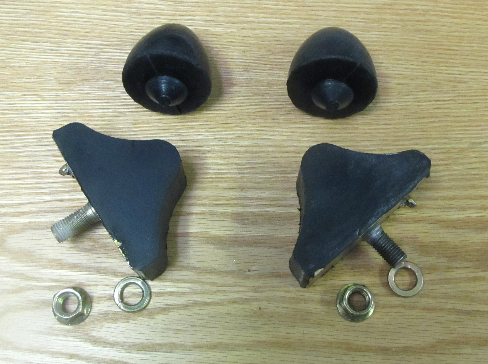 1955 1956 1957 CHEVY CONTROL ARM A FRAME RUBBER BUMPERS Set of 4 Upper ...