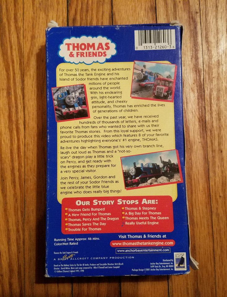 THOMAS & FRIENDS THE BEST OF THOMAS VHS THOMAS THE TRAIN | eBay