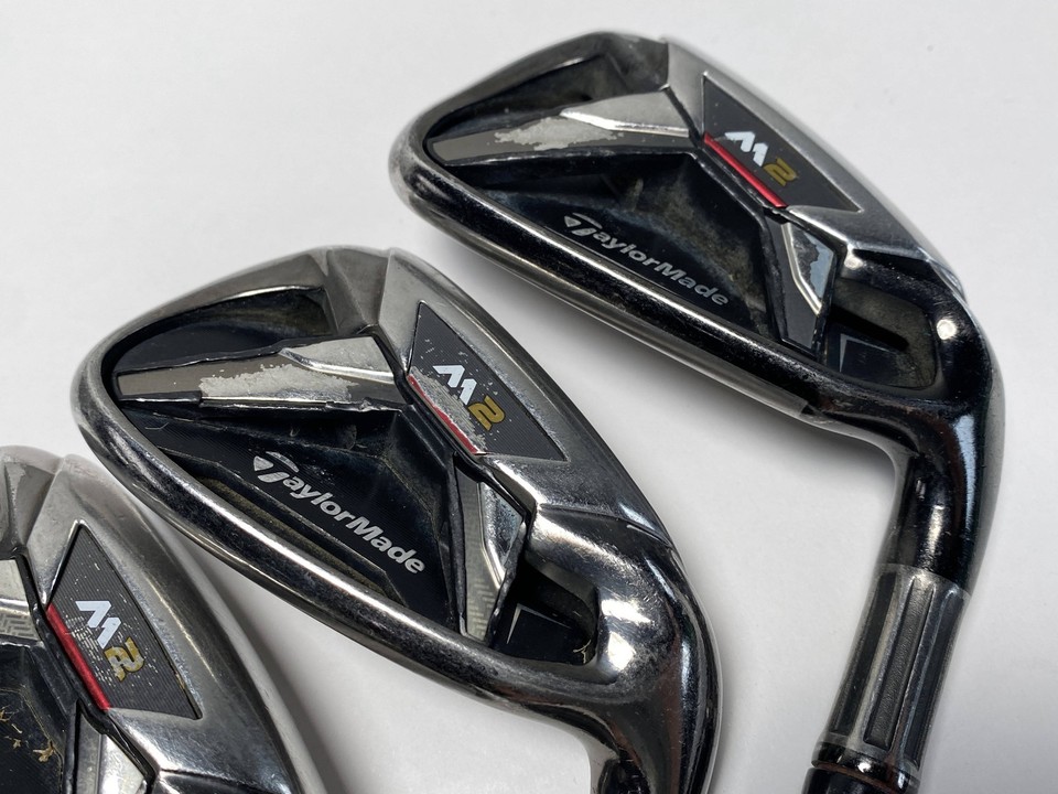 TaylorMade M2 Iron Set 7-PW Mitsubishi Rayon Kuro Kage Stiff Graphite ...