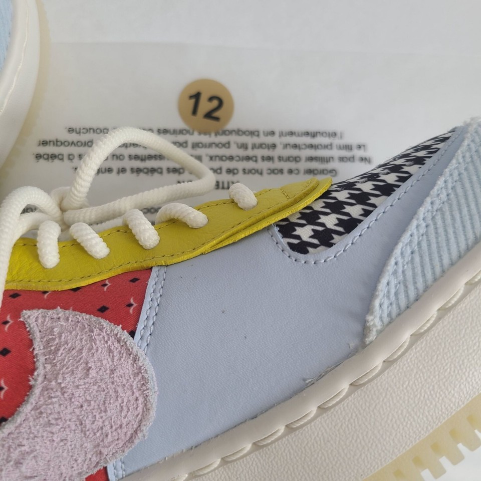 Nike Womens Air Force 1 Shadow Patchwork Shoes DM8076-100 Size 12 | eBay