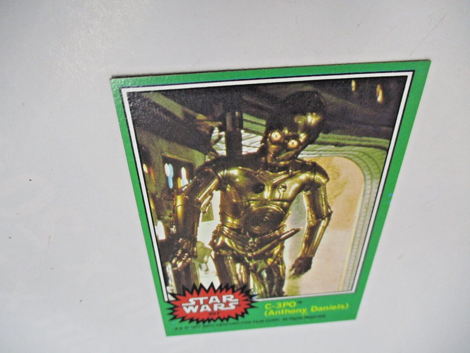 Original 1977 Error Card STAR WARS C-3PO # 207 NICE CARD! CM3212 | eBay