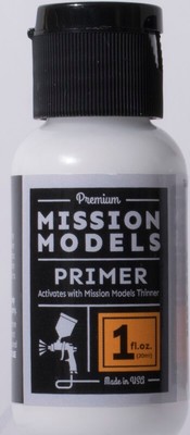 Mission Models White Primer Acrylic Paint 1oz | eBay