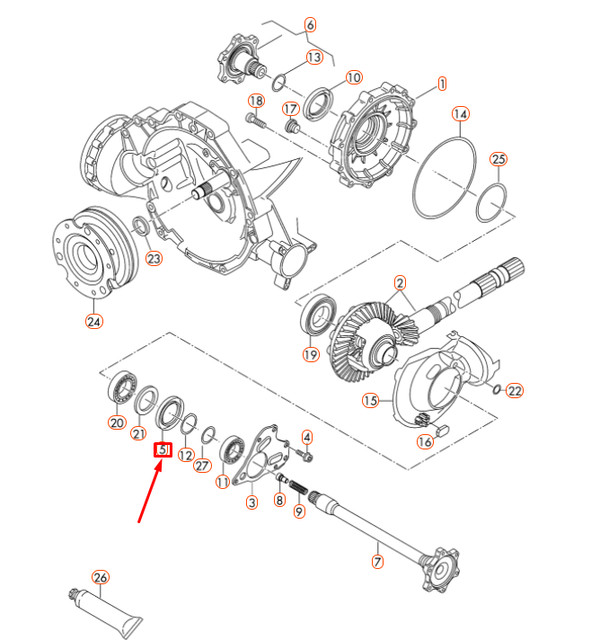 Genuine Audi Seal 0AW409399 OEM for sale online | eBay