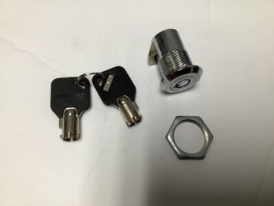 Dirak 23029 Garage/Panel Style Quarter Turn Lock 2 Keys Tubular Cam | eBay