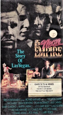 The NEON EMPIRE- Ray Sharkey, Gary Busey VHS LN 21219590038| eBay
