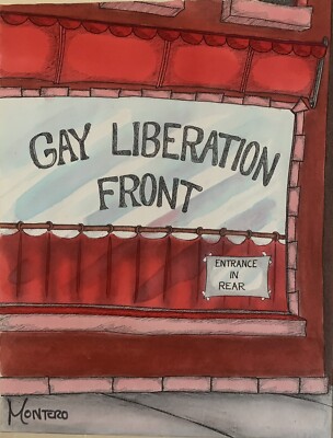 Original, published LGBTQ cartoon art by Montero | eBay